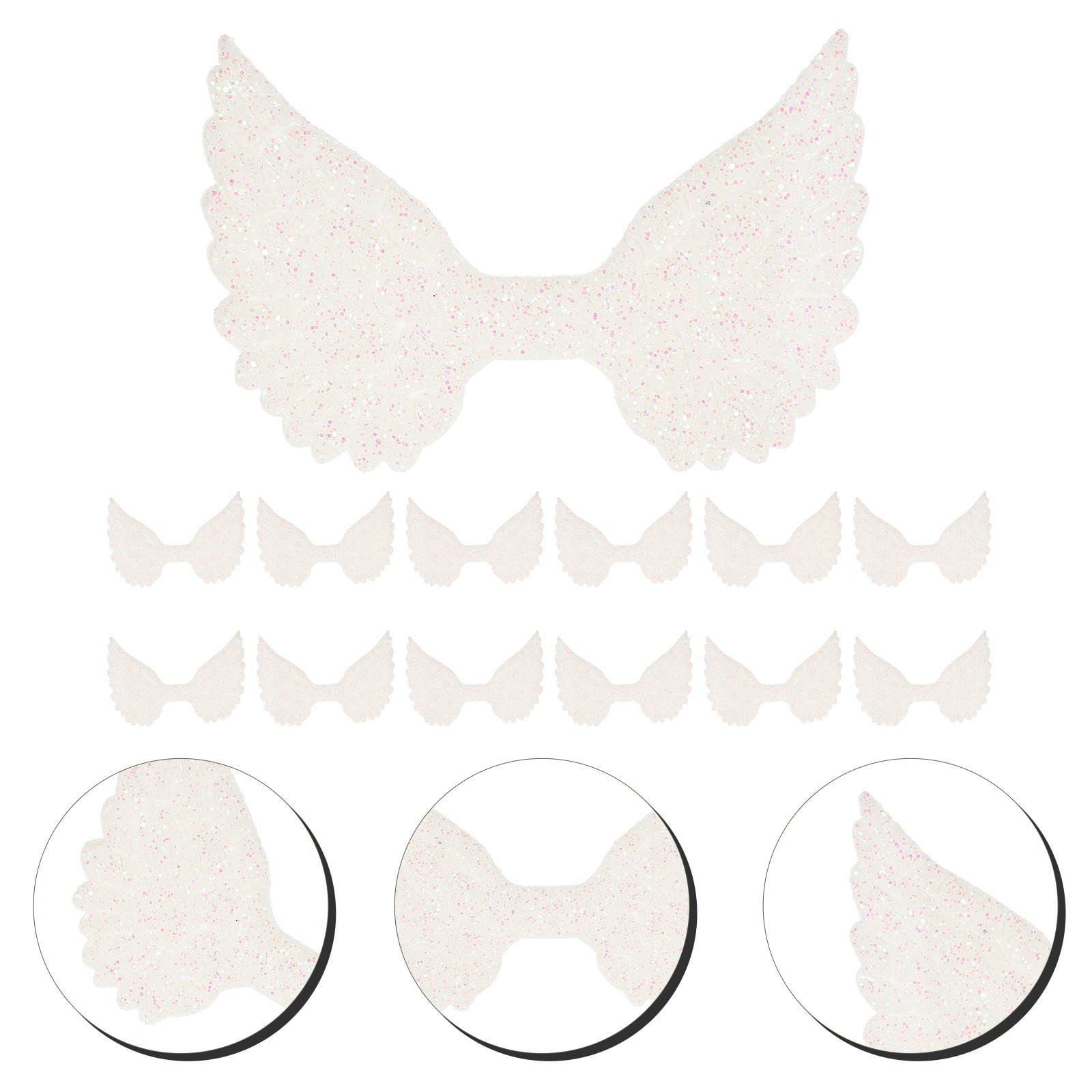 WHAMVOX 50pcs Cake Topper Accessory Clothing Applique Decor Mini Cake ...