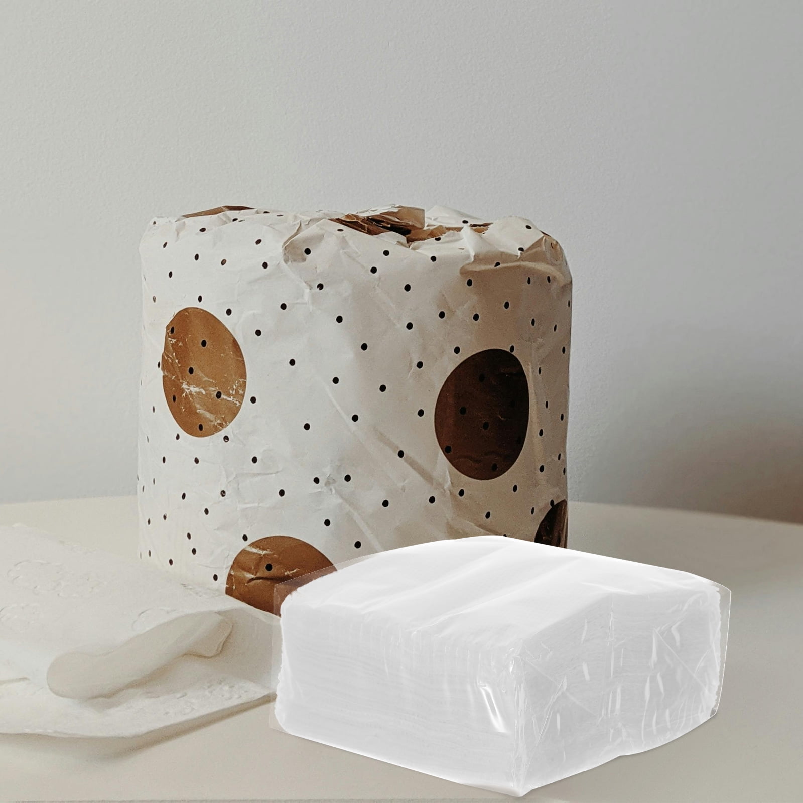 WHAMVOX 50pcs Disposable Napkins Thickened Tissue Paper Hotel Hand ...