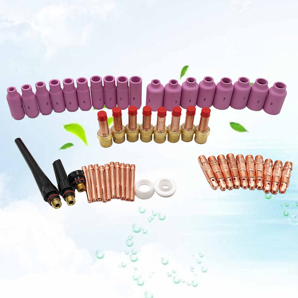 WHAMVOX 51 PCS Argon Arc Welding Set WP- Torch Kit Precise Design ...
