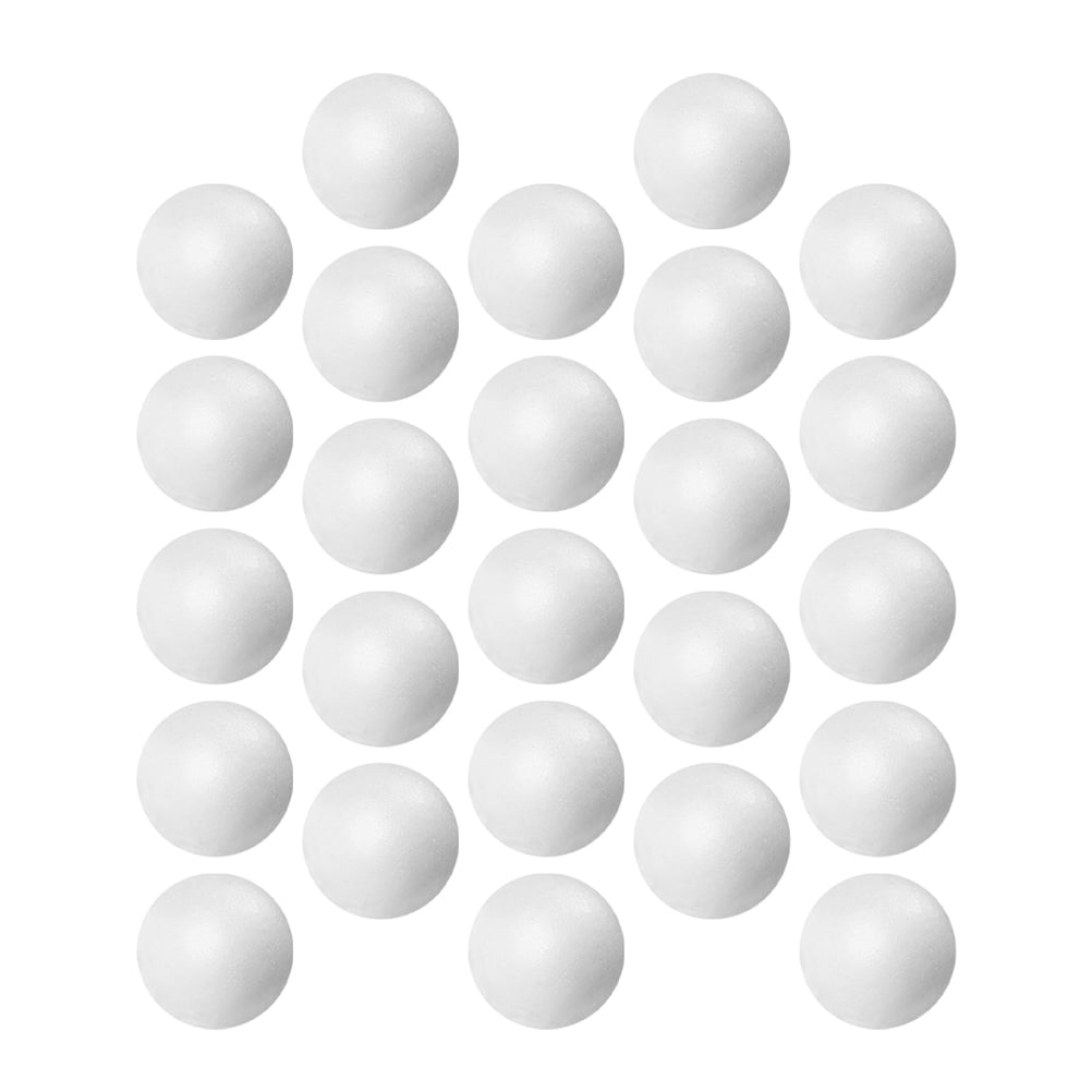 WHAMVOX 54Pack Craft Foam Balls Polystyrene Foam Spheres for Kids Art ...