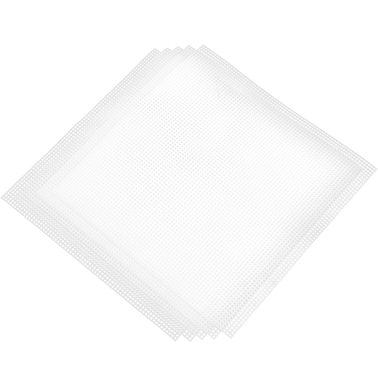 WHAMVOX 5Pack Plastic Mesh Sheets for Crafts for Bag Weaving Diy ...