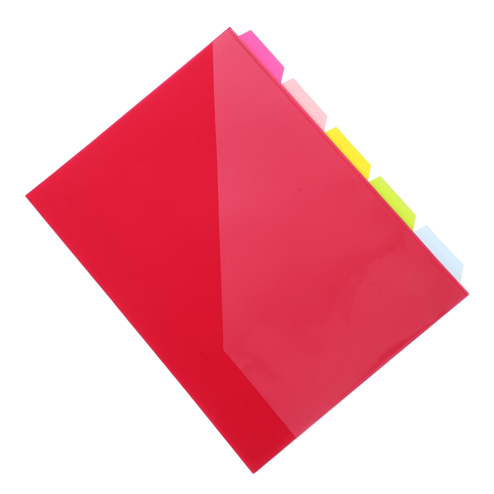 WHAMVOX 5Pcs Binder Dividers With Pockets And Tabs Pocket Dividers For ...