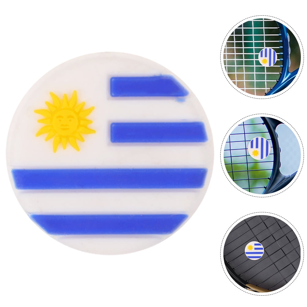 WHAMVOX 5Pcs Tennis Racket Dampener National Flag Tennis Dampener ...