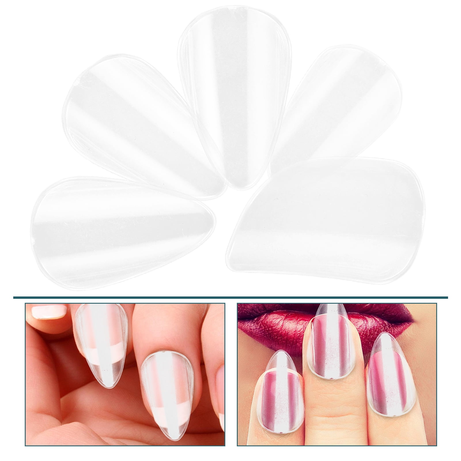 WHAMVOX 5pcs Clear Pipa Finger Picks for Beginners and Musicians ...