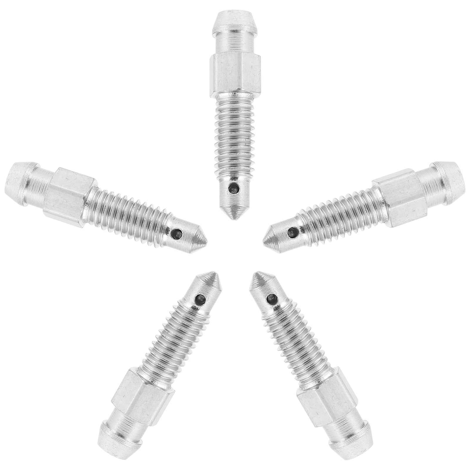 WHAMVOX 5pcs Fork Air Bleeder Valve M6x1 Bleed Screw Air Bleeder Screw ...
