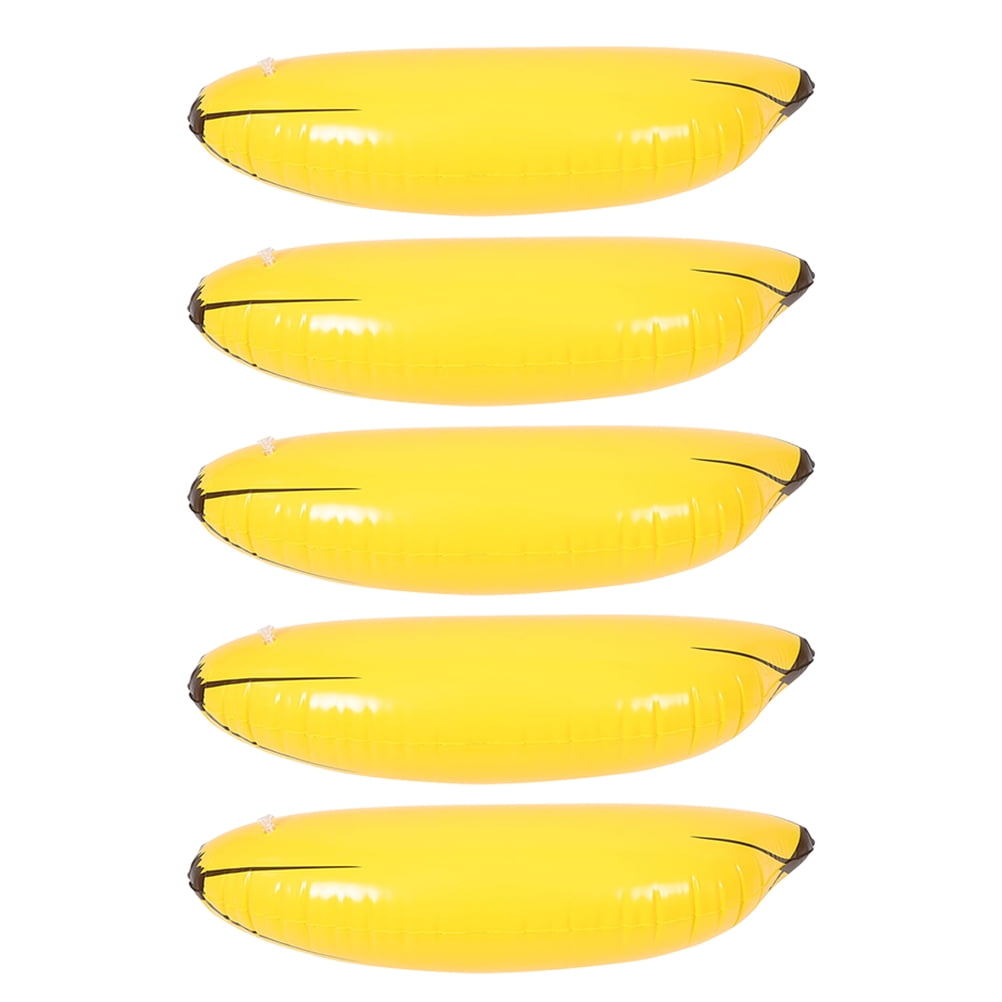 WHAMVOX 5pcs Inflatable Banana Floating Banana Playthings Pool Float ...