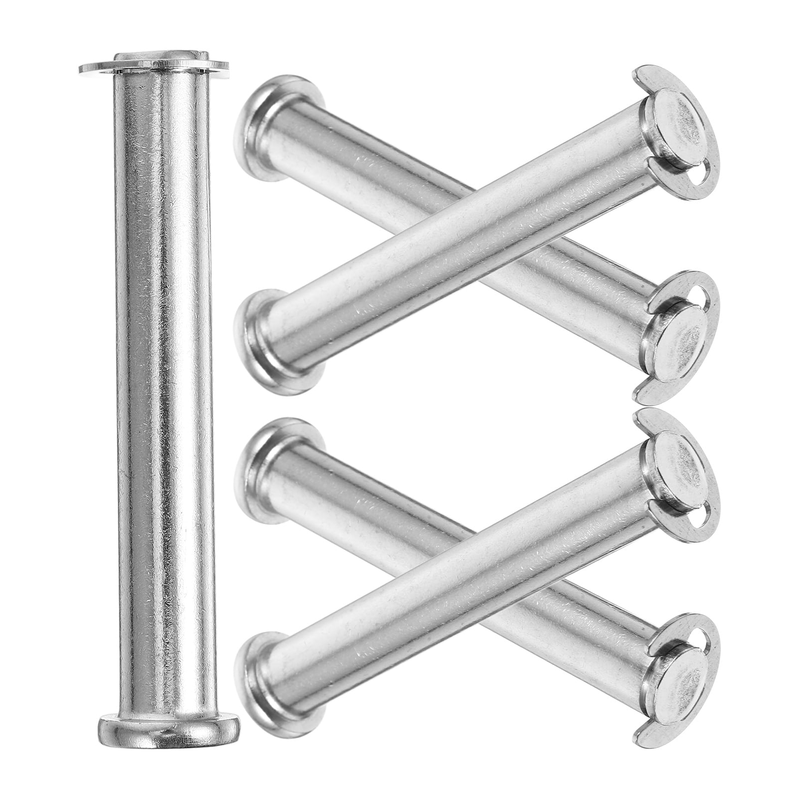 WHAMVOX 5pcs Pallet Rack Safety Bolt Beam Pin Flat Head Grooved Hinge ...