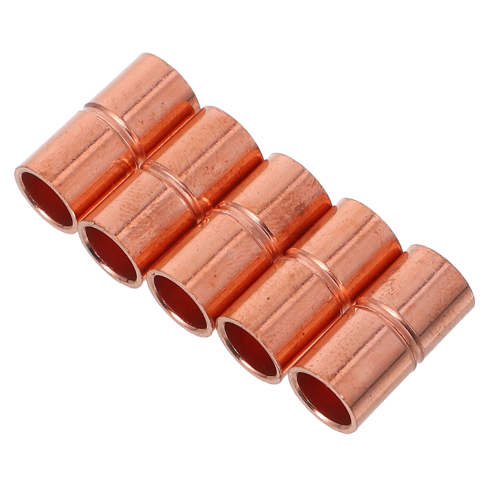 WHAMVOX 5pcs Straight Copper Coupling Welding Joint for HVAC and ...