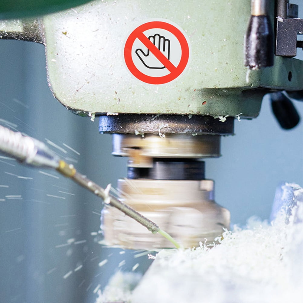 WHAMVOX 5pcs Warning Labels For Machine Safety Do Not Touch Stickers ...