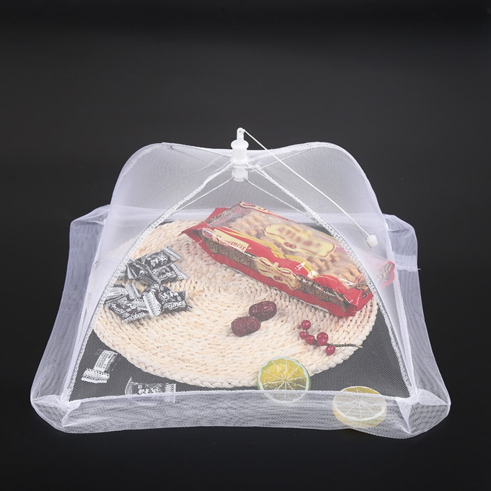 WHAMVOX 6 PCS Food Cover Mesh Picnic Covers Foldable Serving Canopy ...