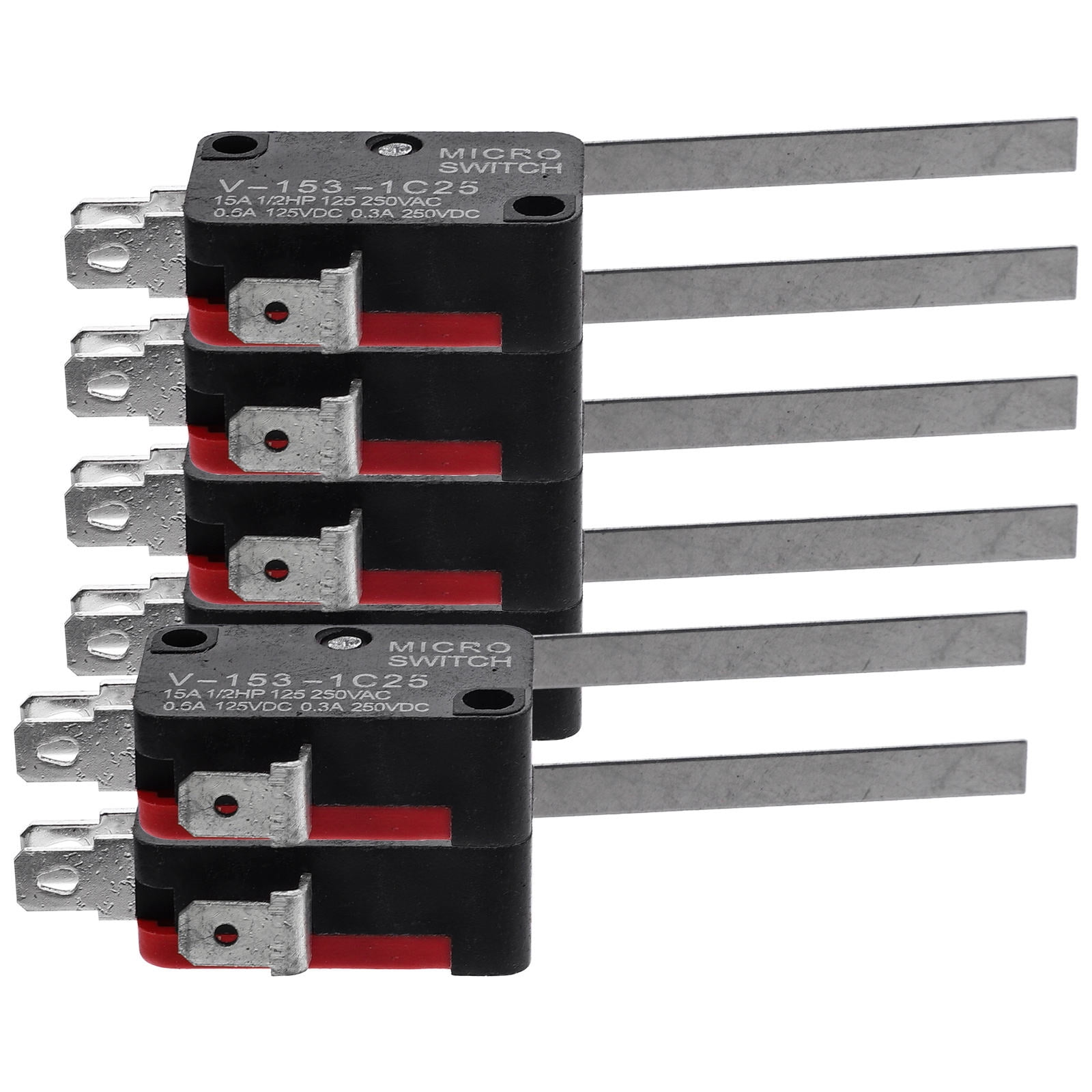 WHAMVOX 6 PCS Limit Switch Waterproof Handle Micro Microswitch - Walmart.com