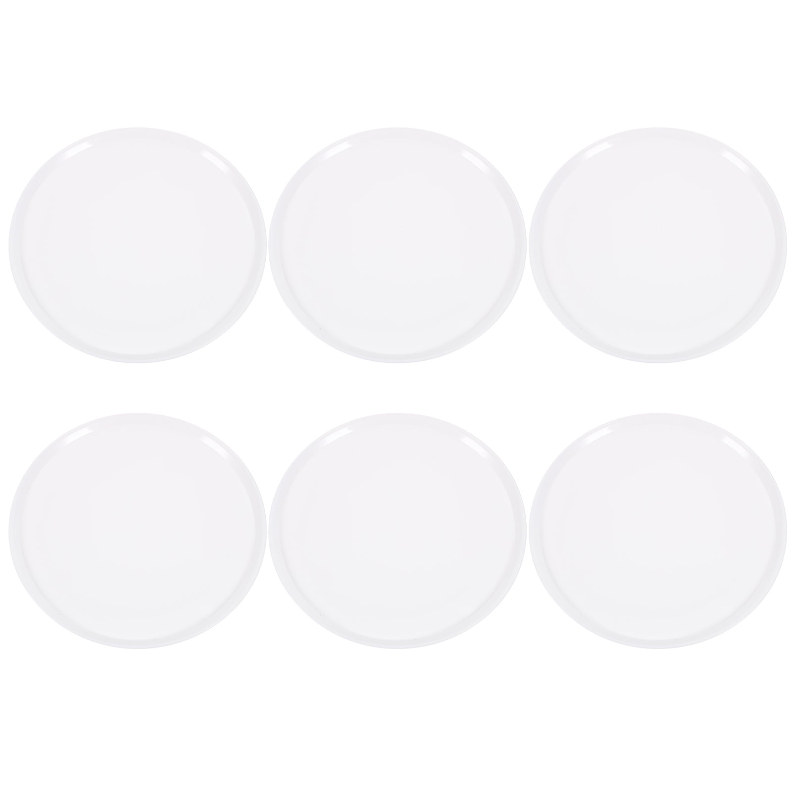 WHAMVOX 6 Pcs Garden Plants Tray Drain Trays for Pots Planter White ...