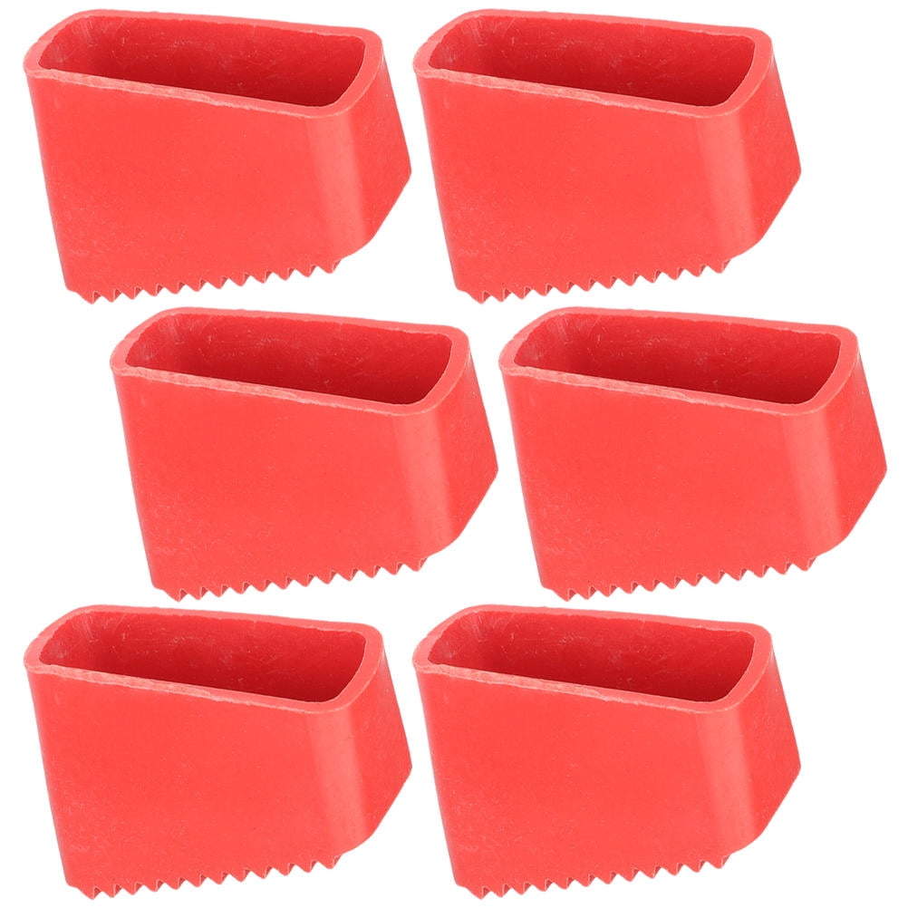 WHAMVOX 6 Pcs Grip Ladder Mat Foot Covers for Concrete Floors ...
