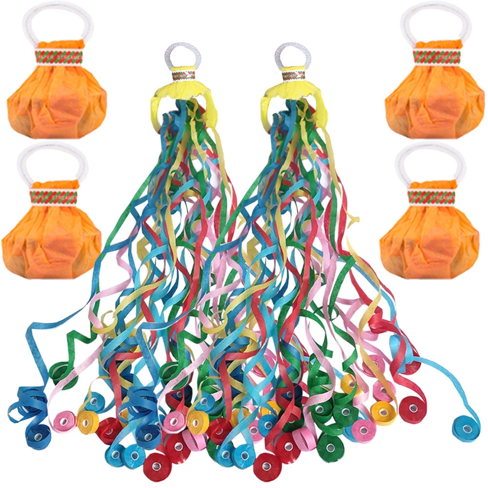 HEANUJJ 6Pcs Wedding Throw Streamers Ribbon Paper Decorations for ...