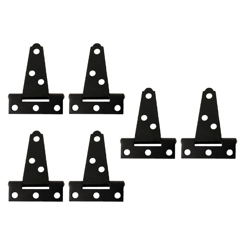 WHAMVOX 6 Pcs T-shaped Hinge Kitchen Cabinet Decor Hinges for Doors ...