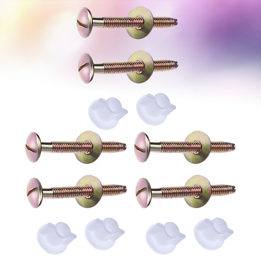 HEANUJJ Toilet Repair Bolts 6pcs Assorted Color Heavy Duty Corrosion ...