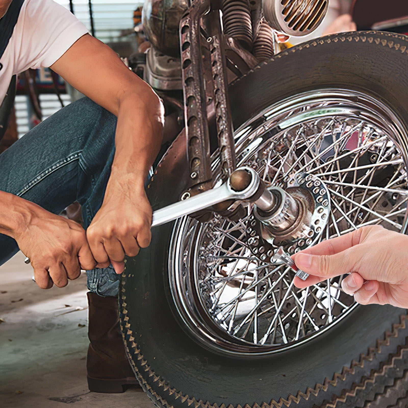 WHAMVOX 6 Sets Sprocket Bolt And Nut Kit Heavy Duty Metal Bolt ...