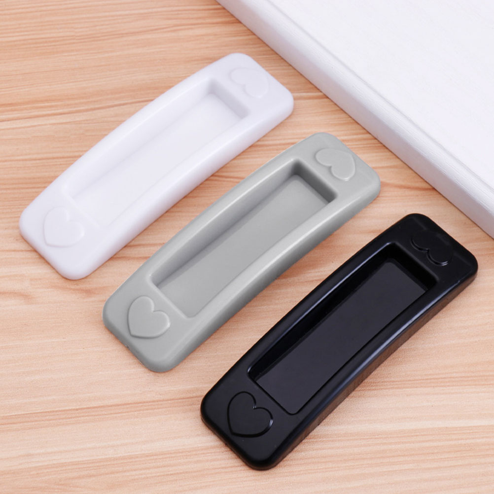 WHAMVOX 6Pcs Adhesive Cabinet Handle Pulls Drawer Knobs Sliding Door ...