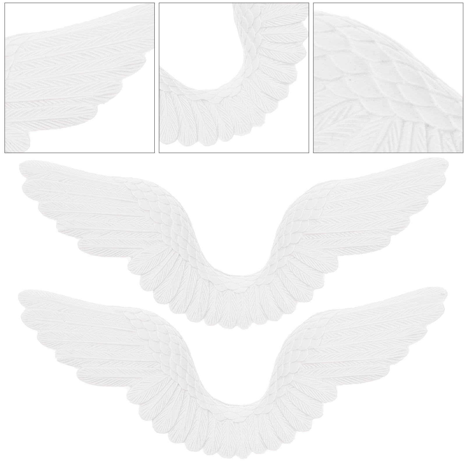 WHAMVOX 6Pcs Angel Wings For Crafting Diy Design Ornament For All ...