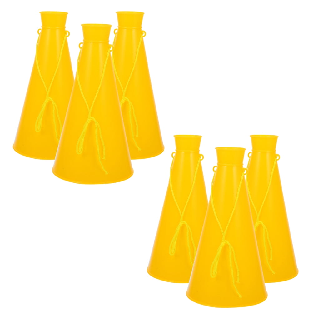 WHAMVOX 6Pcs Cheer Megaphone Portable Megaphone for Sports Party ...