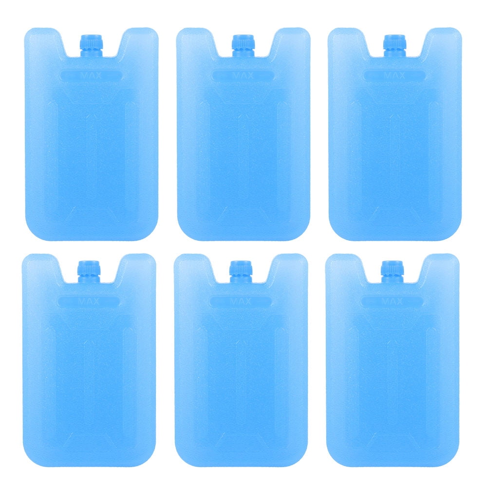 WHAMVOX 6Pcs Freezer Packs For Air Conditioner Fan Ice Packs Ice Blocks ...