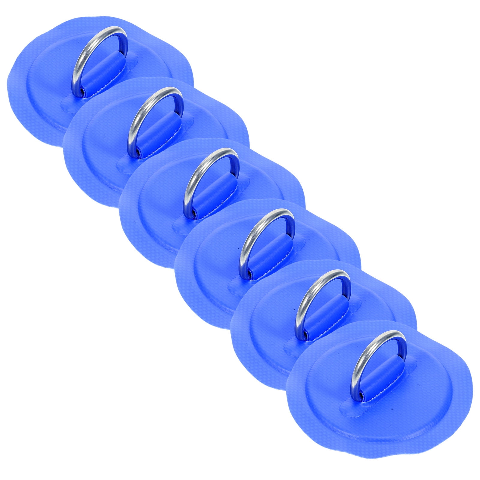 WHAMVOX 6Pcs Metal D-Shaped Buckle for Kayak and Canoe Accessories Blue ...