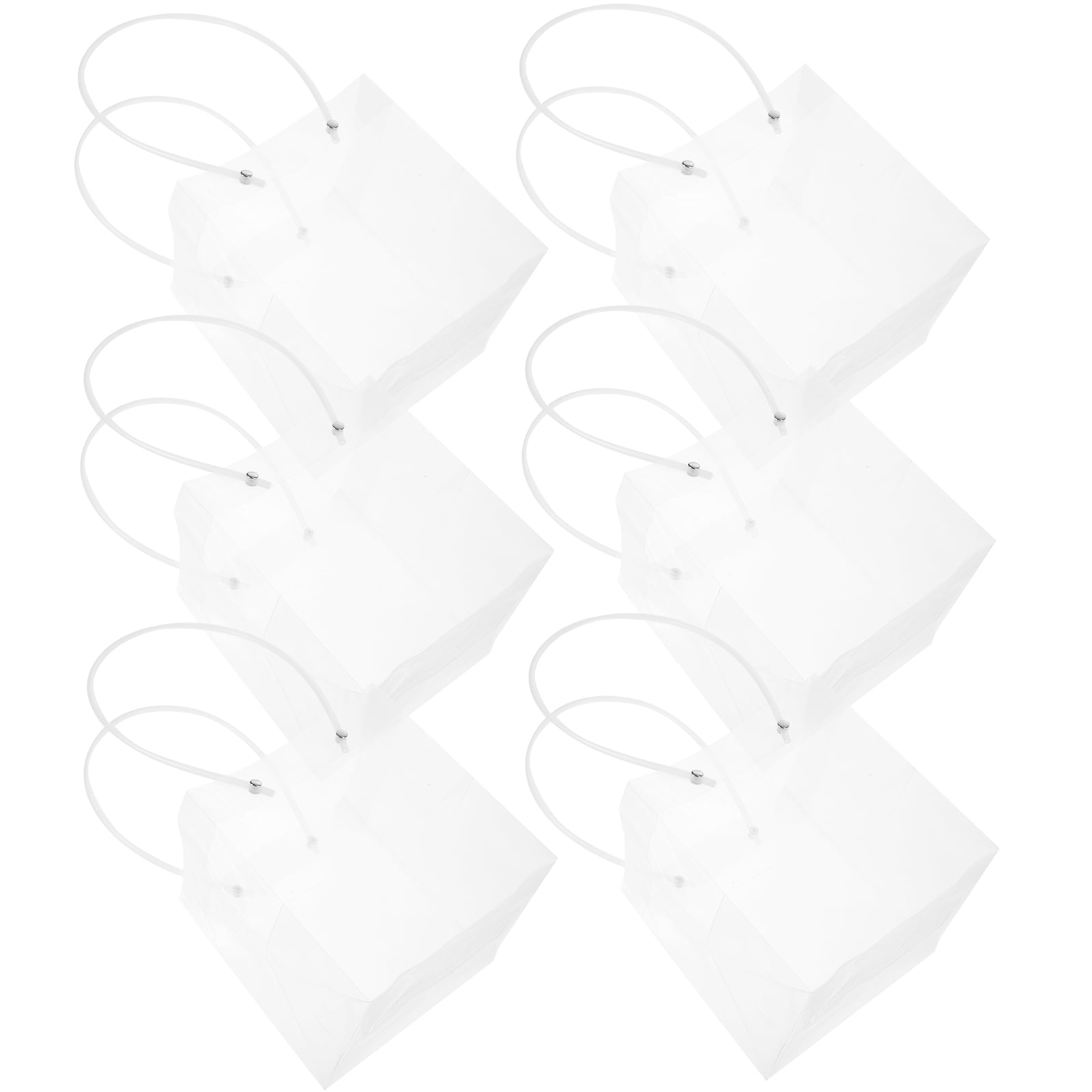 WHAMVOX 6Pcs Portable Bouquet Wrapping Bags for Flower Packaging ...