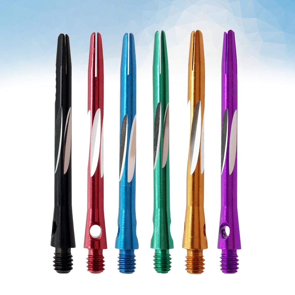 WHAMVOX 6Pcs Red Metal Shafts Optimizing Flight Path for Dart Games ...