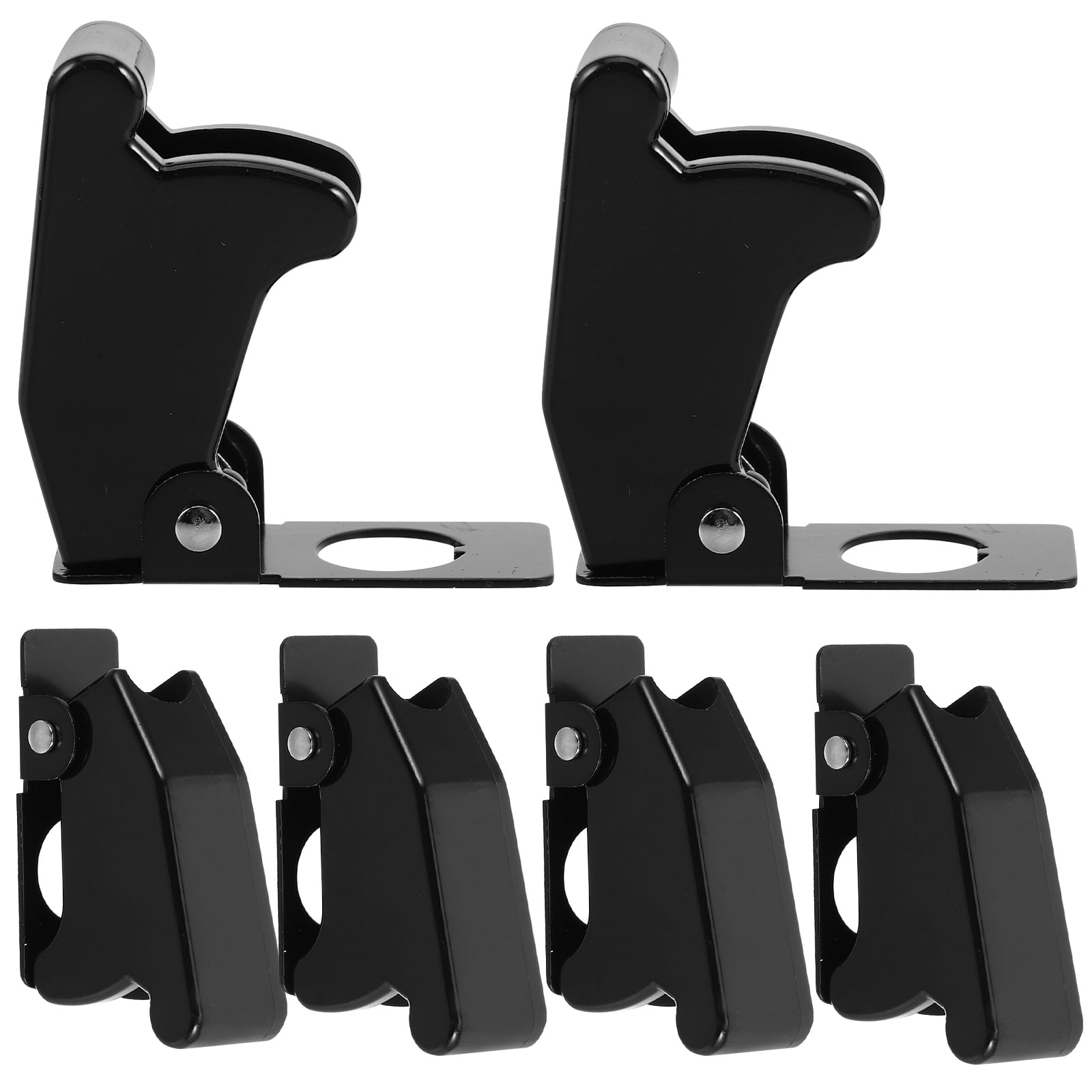 WHAMVOX 6Pcs Simple Design Iron Switch Button Cap for Toggle Switches ...