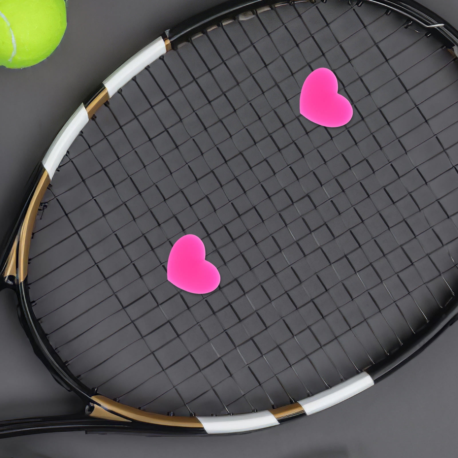 WHAMVOX 6Pcs Tennis Racket Dampener Silicone Shocking Absorber for ...