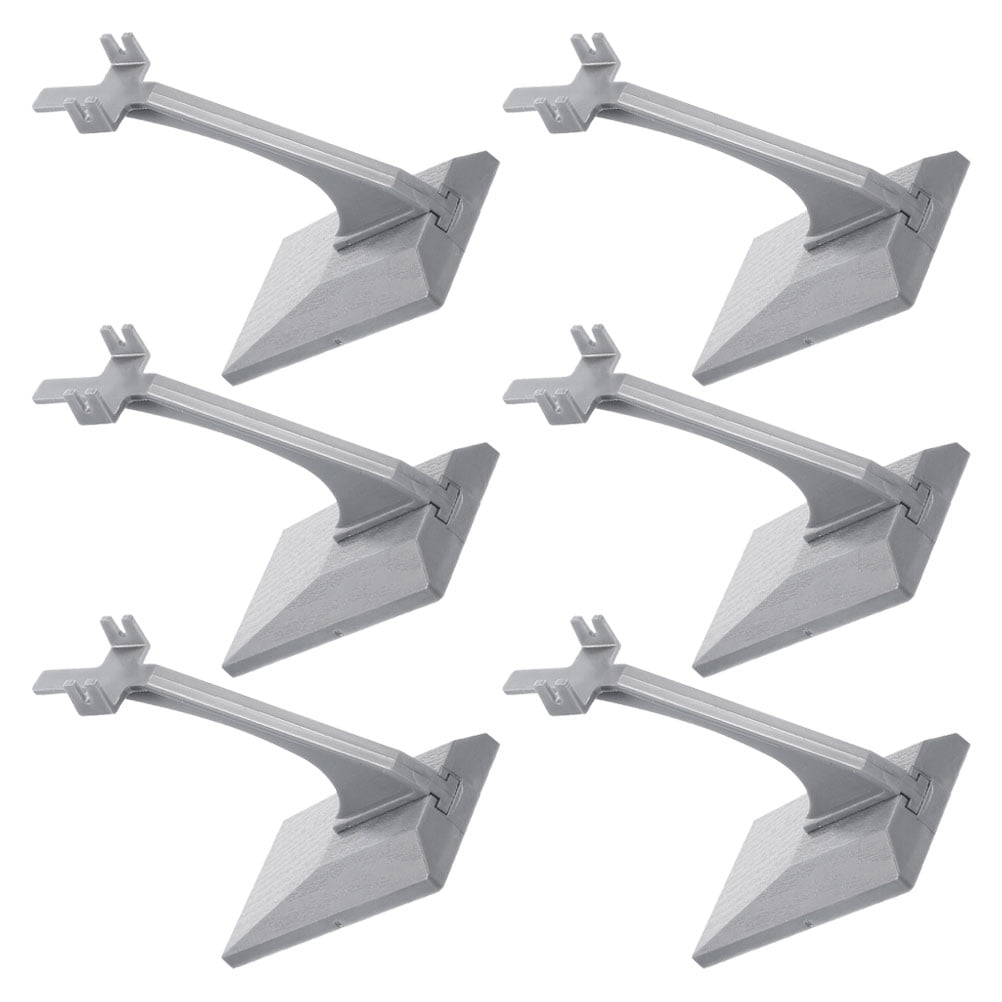 WHAMVOX 6pcs Aircraft Models Stands Plastic Model Plane Display Stand ...