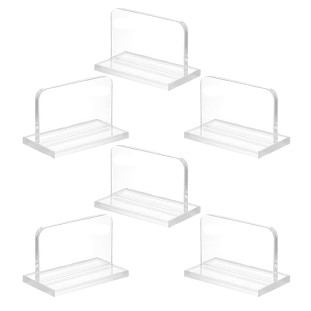 WHAMVOX 6pcs Aquarium Lids Grip Clear Acrylic Grip Handle Fitting For ...
