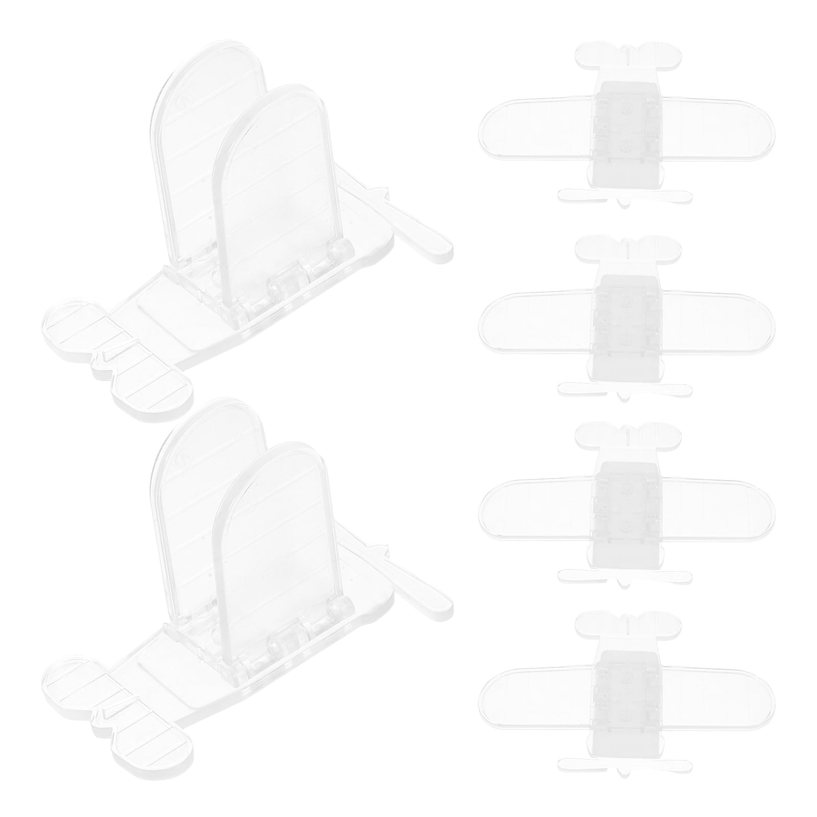 WHAMVOX 6pcs Child Safety Window Locks Airplane No Drill Installation ...
