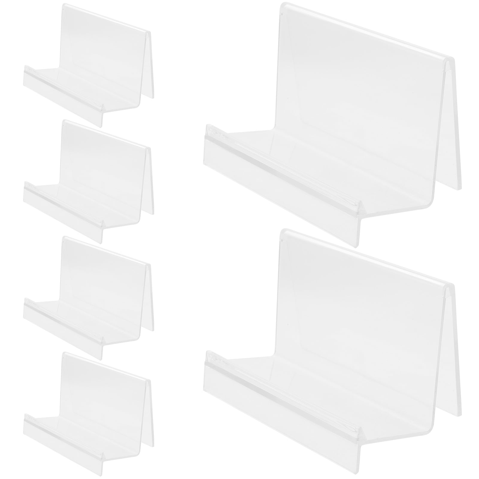 WHAMVOX 6pcs Clear Wallet Display Stands Retail Store Shelf Wallet ...