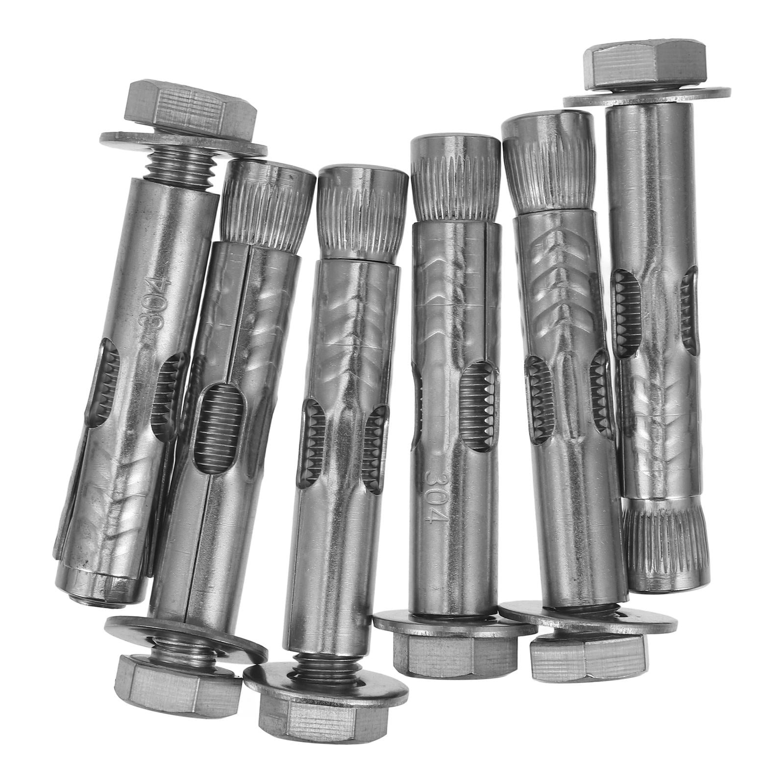 WHAMVOX 6pcs Expansion Screw Bolts Fixing Anchors External Nuts ...