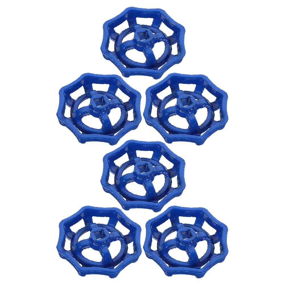 WHAMVOX 6pcs Outside Faucet Handles Replacement Faucet Round Wheel ...