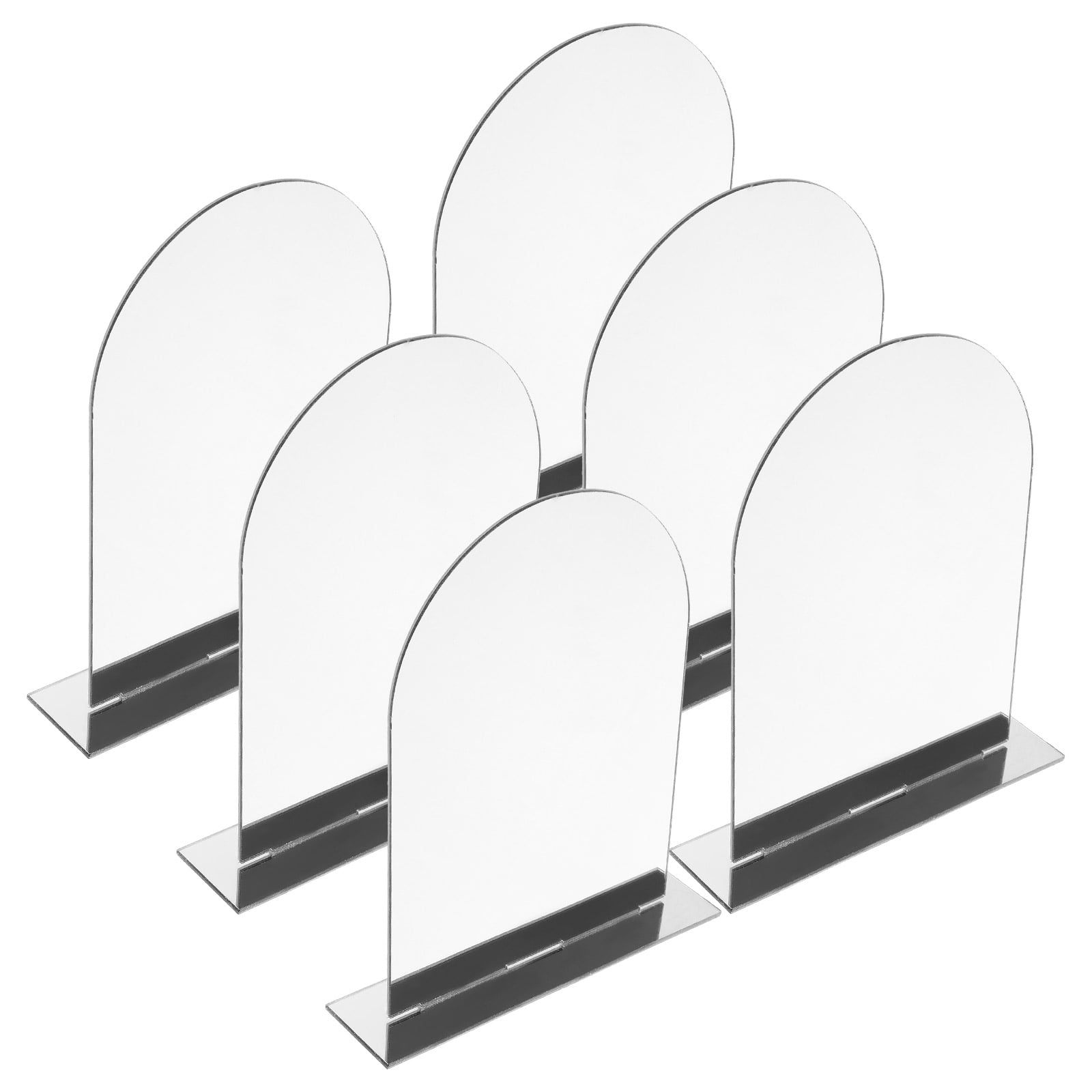 WHAMVOX 6pcs Party Acrylic Sign Table Signs with Stand Table Number ...