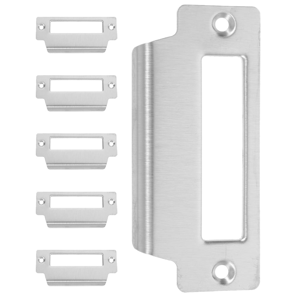 WHAMVOX 6pcs Reinforcement Door Strike Plate For Room Doors Metal Lock ...