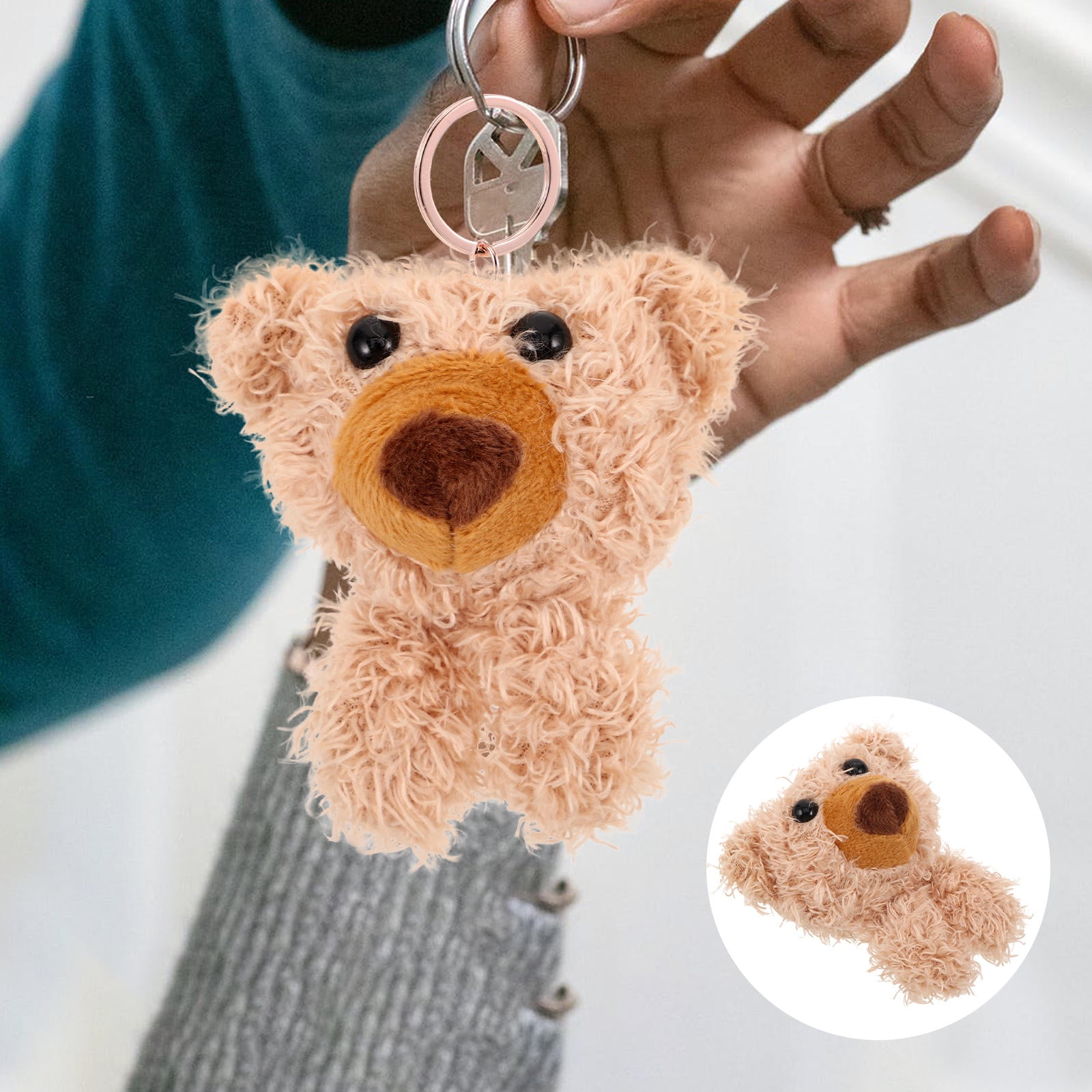 WHAMVOX 6pcs Sewing Plush Bear Decorative Plush Bear Sewing Plush Bear ...