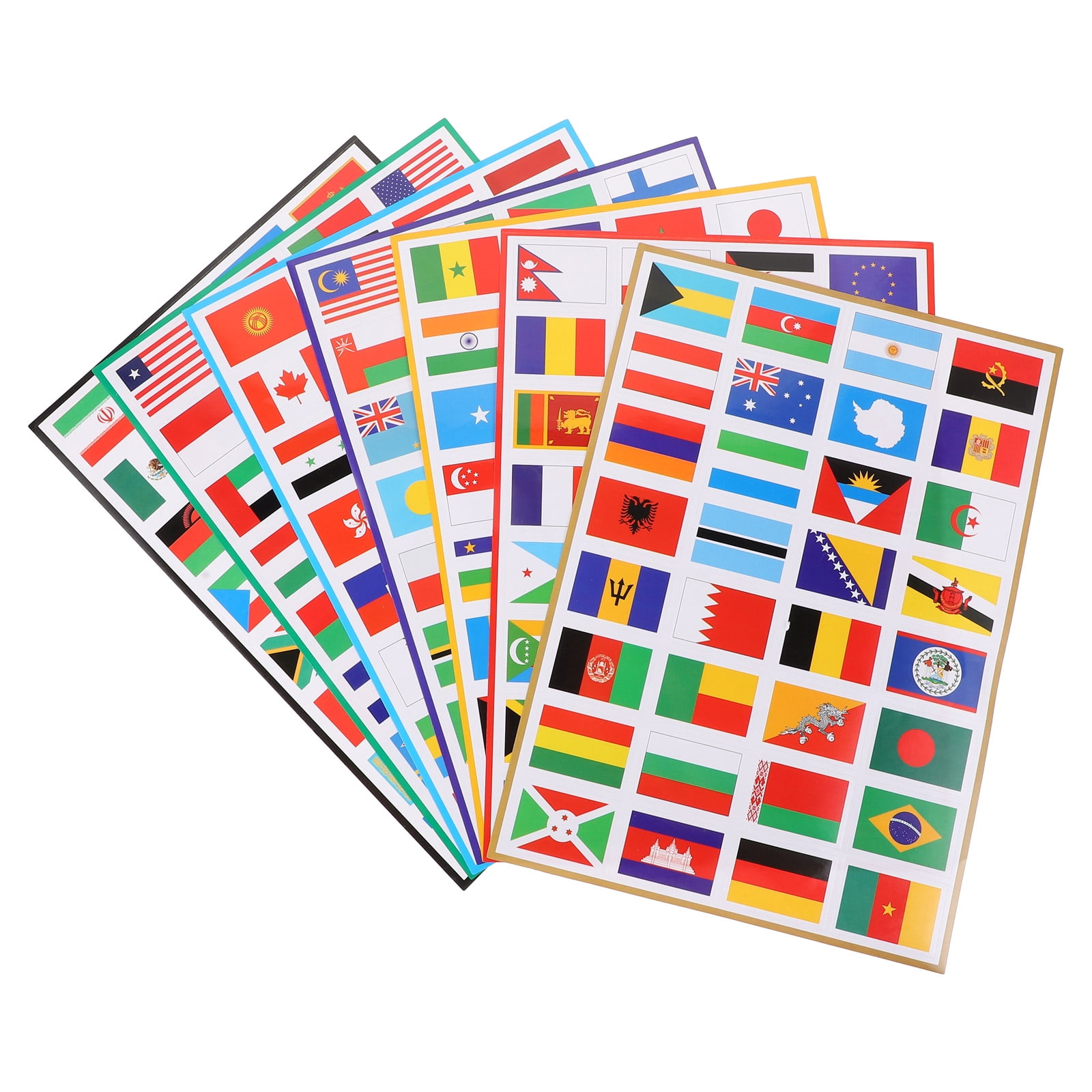 SEWCHICS PVC Sticker Adhesive Material 7 Sheets 11.8X8.3X0.02In ...