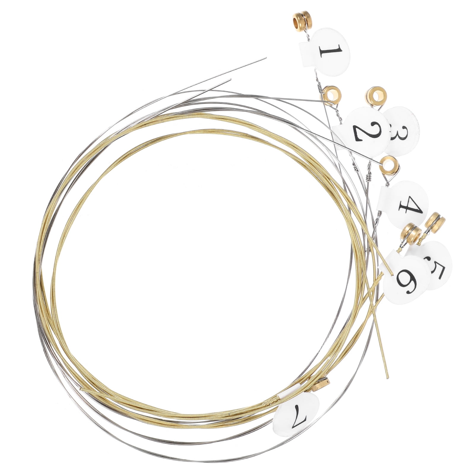 WHAMVOX 7 String x Lyre Harp Strings Replacement Metal Lyre Harp ...