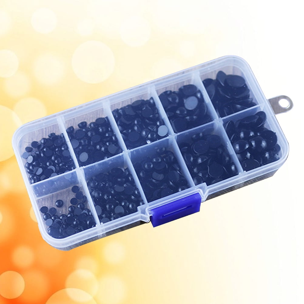 WHAMVOX 760 PCS/Set Plastic Plush Toy Accessories Doll Making Black ...