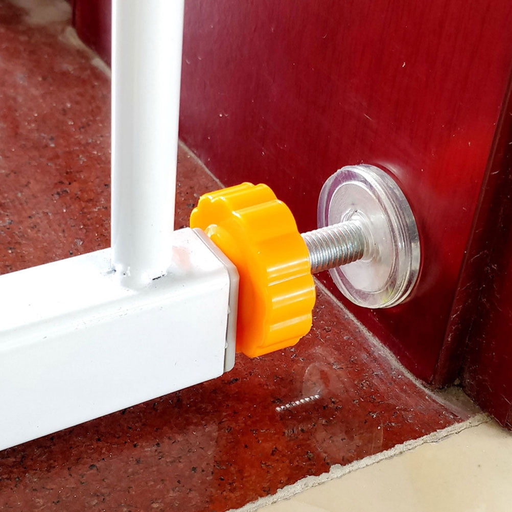 WHAMVOX 7pcs Baby Gate Mounting Kit Baby Gates Threaded Rods Gate ...