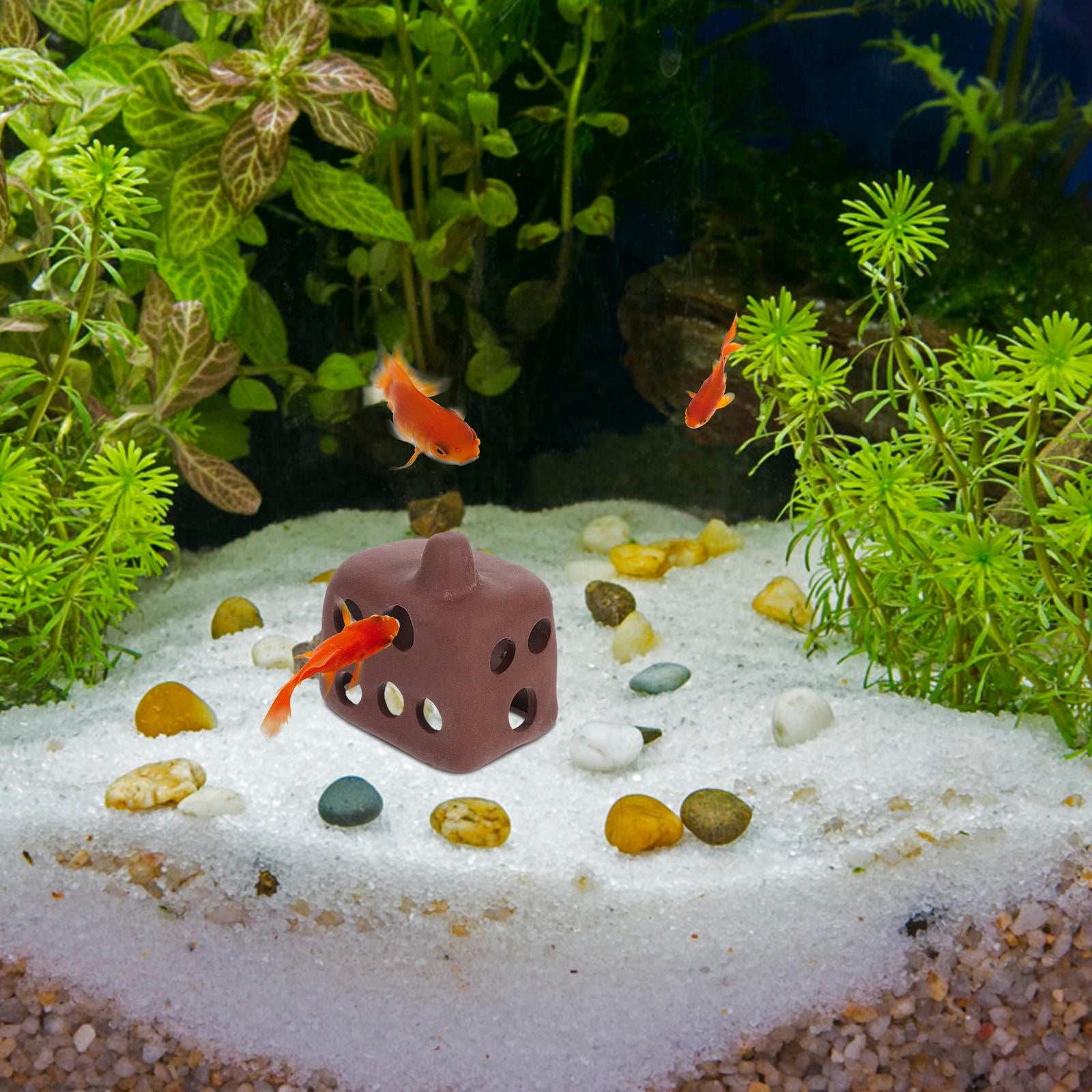 WHAMVOX 7pcs Fish Hiding Caves Breeding House Shelter Shrimp Breeding ...