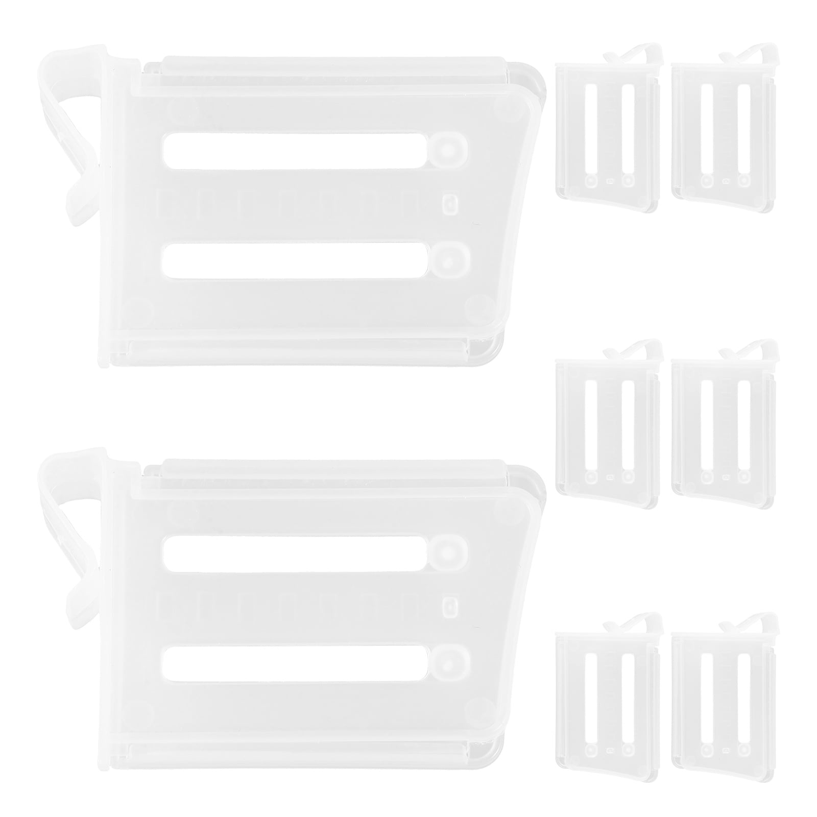 WHAMVOX 8 Pcs Fridge Classification Partition Refrigerator Space ...