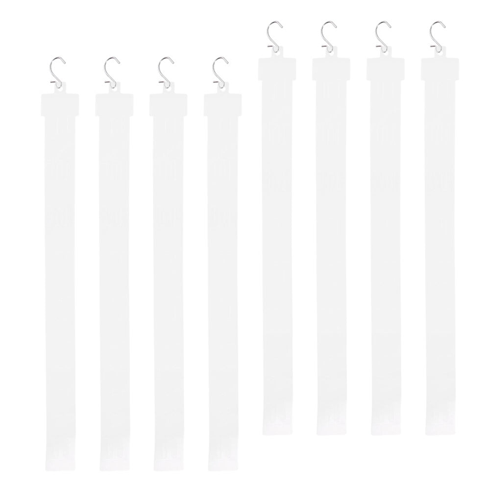 WHAMVOX 8 Pcs Supermarket Snacks Retail Display Hook Strip Hanging ...