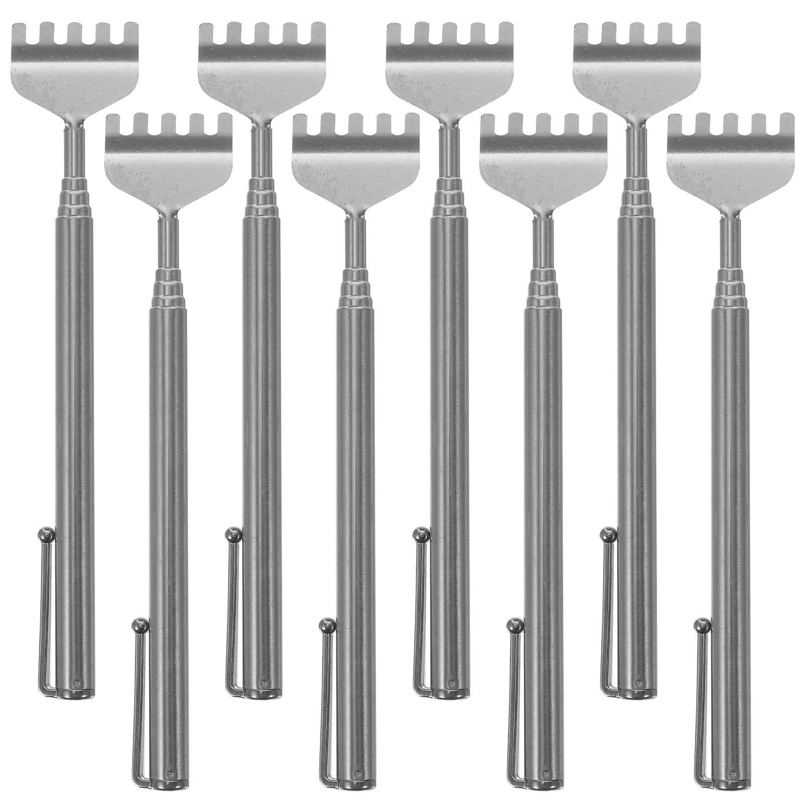 WHAMVOX 8 Pcs Tickling Rake Men Back Scratcher Scratching Tool Travel ...
