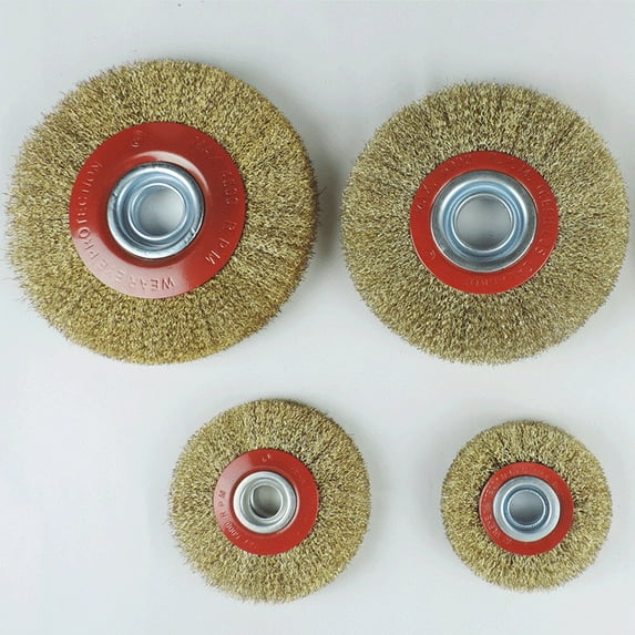 WHAMVOX 8 inch Steel Wire Polishing Brush Mini Grinding Brush Rust ...