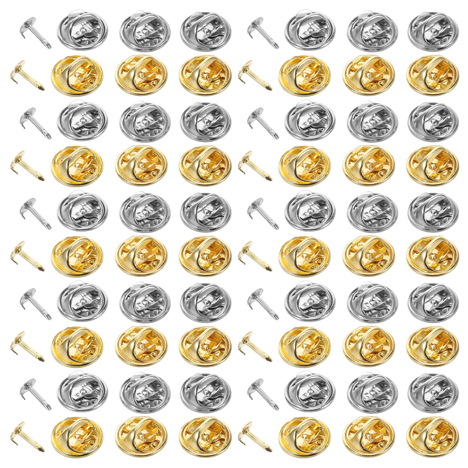 WHAMVOX 80 Sets Metal Butterfly Clutch Pins Assorted Color for Securing ...