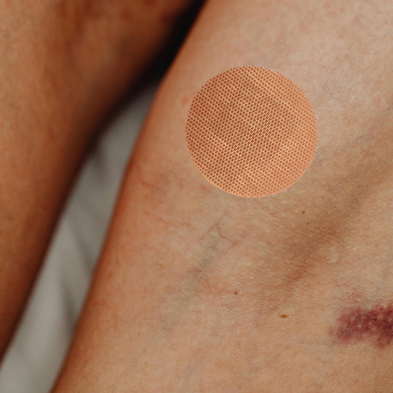 WHAMVOX 80PCS Round Breathable Flexible Bandages for Fingertips ...